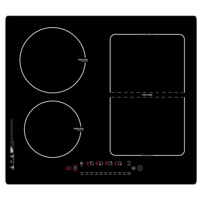 Two Burner Touch Screen Control Stove Double Flexi Zone Induction ...